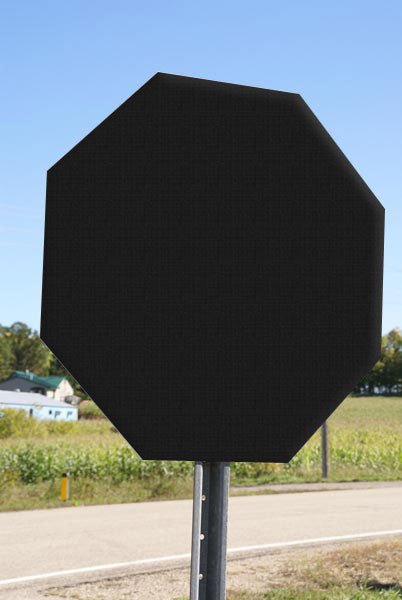 Stop Sign Covers, 1-sided – Austin Sign Covers